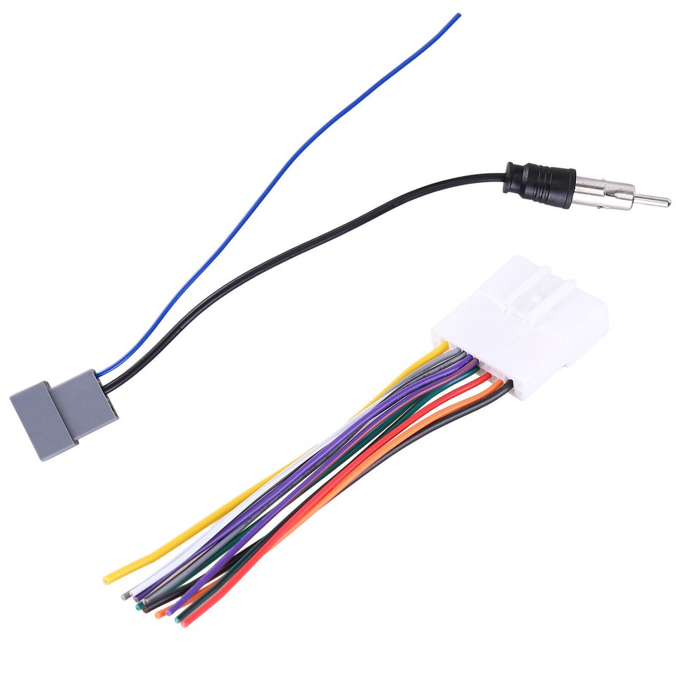 Nissan Car Stereo Wiring Harness Adapter CD Radio Cable Install Plug 70 ...