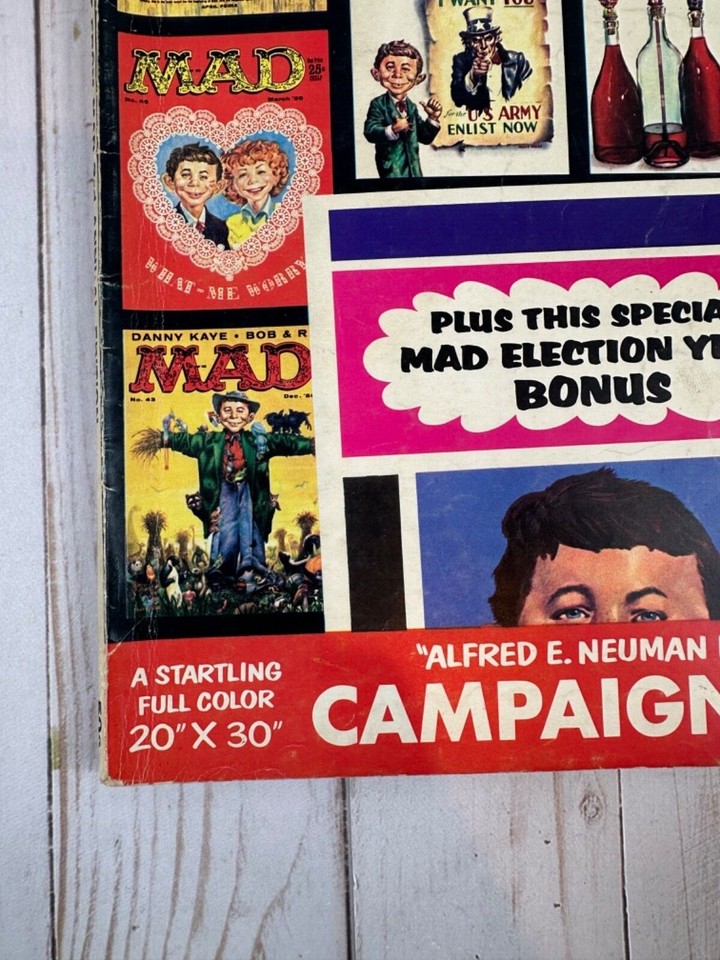 Vintage MAD Magazines!! 1958-1963, Some with Rare Inserts! Choose Your ...