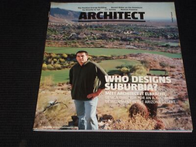 2008 JUNE ARCHITECT MAGAZINE - JT ELBRACHT FRONT COVER - E 2577 | eBay
