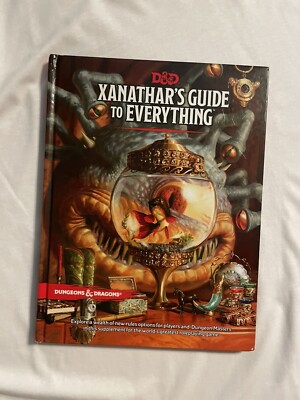 Dungeons & Dragons 5e Xanathar’s Guide To Everything | eBay