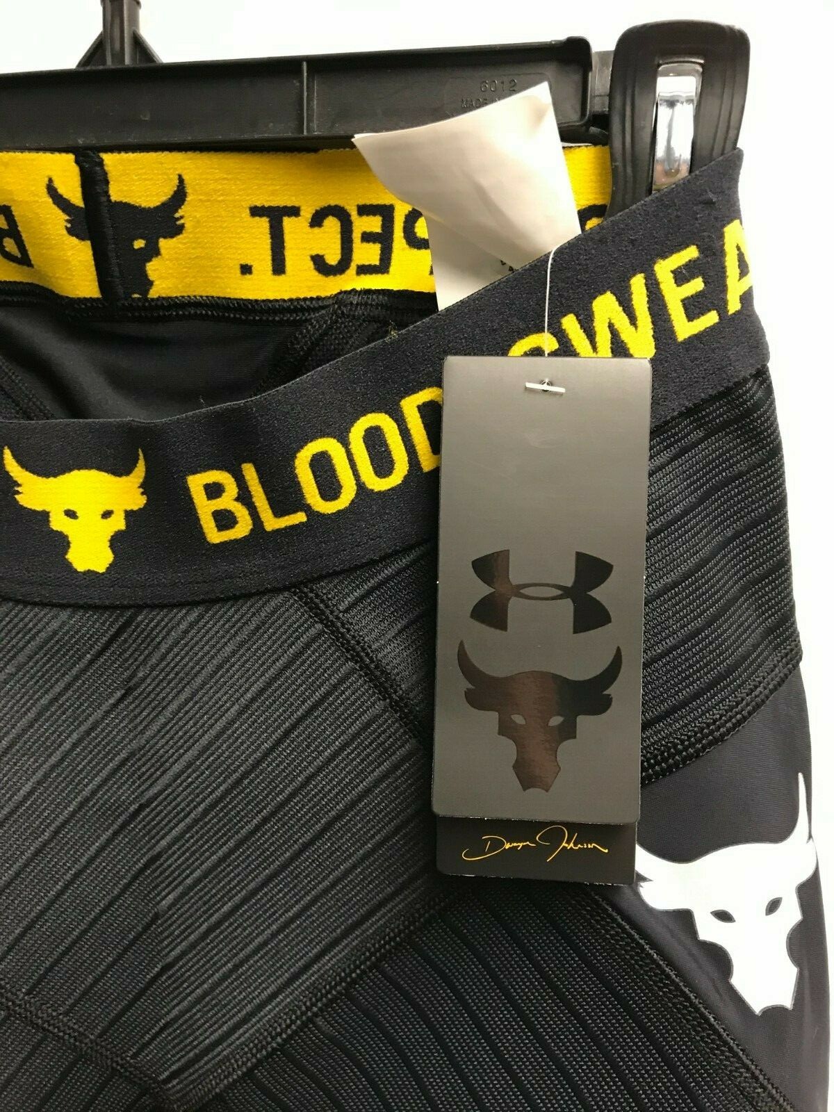 Under Armour ApparelTraining Men Black, Project Rock Compression Shorts ...