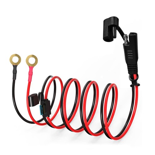 Battery/Cable Tender Terminal Ring Sae Connector Harness/Charger ...