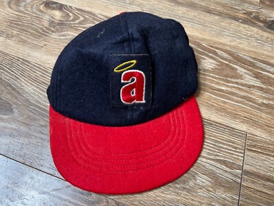 VTG NOS 1960's CALIFORNIA ANGELS Cap Fitted Wool/Felt Baseball Hat Size ...