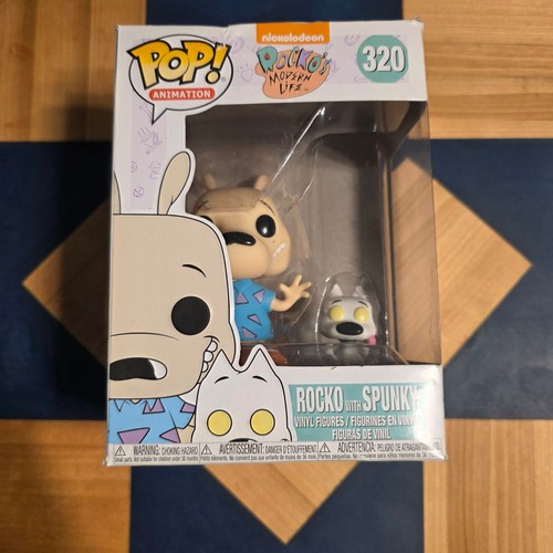 Funko Pop Animation Rocko's Modern Life Rocko with Spunky #320 Figure ...