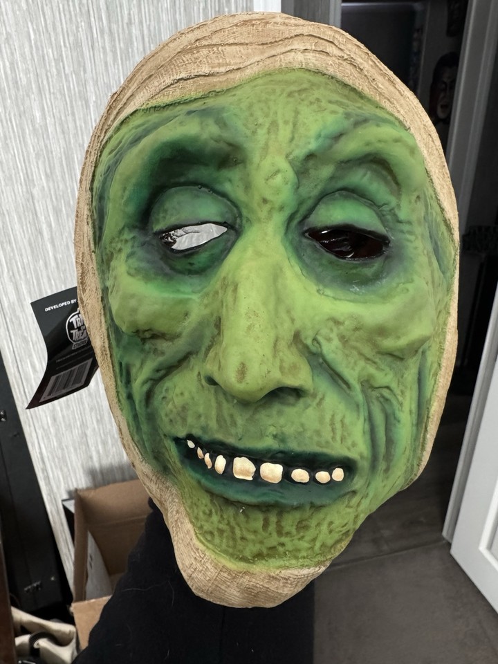Trick Or Treat Studios Chamber of Horrors MUMMY MASK Topstone Don Post ...