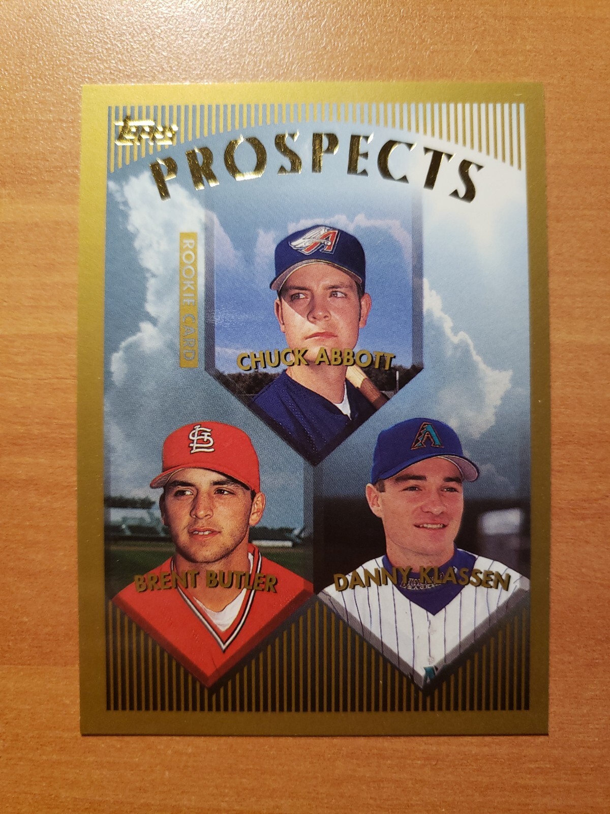 1999 Topps #212 Chuck Abbott, Brent Butler, Klassen - Rookie/Prospects ...