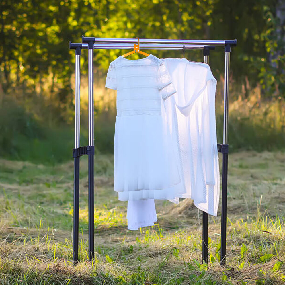 Aluminum Alloy Clothes Drying Rack Portable Folding Clothes Hanger ...