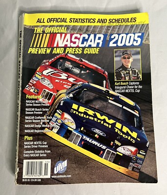 The Official NASCAR 2005 Preview And Press Guide | eBay