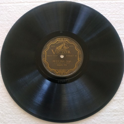 ALBERTO VILA Victor 80987 TANGO 78rpm EN VOZ BAJA / GARUFA | eBay