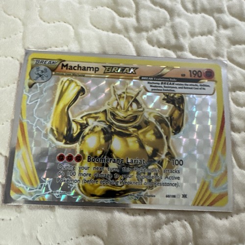 Pokemon TCG Card BREAK MACHAMP XY 190 Evolutions | eBay