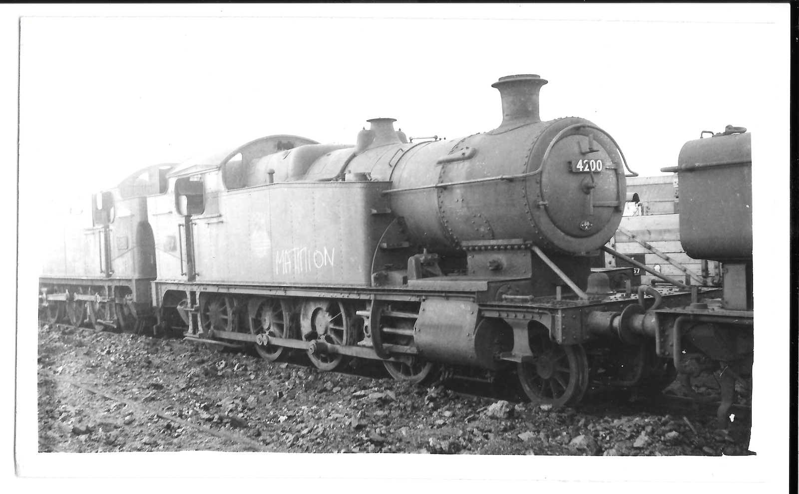 GWR 4200 Class 2-8-0T Locomotive no 4200 and Others at Swindon Works ...
