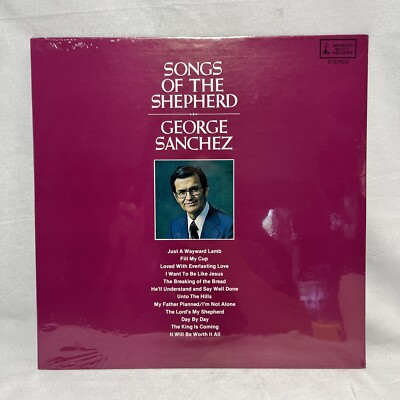 NOS George Sanchez Songs of the Shepherd 33 vinyl LP album Angelus ...