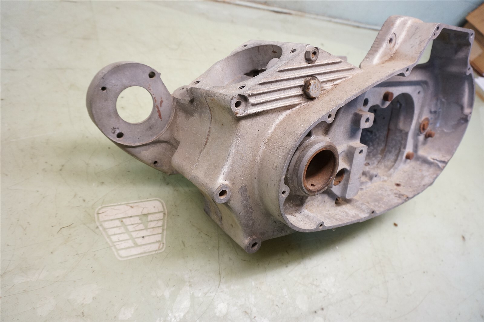 1973 Harley Ironhead XL Sportster engine cases xlch1000 1000 xlh1000 ...