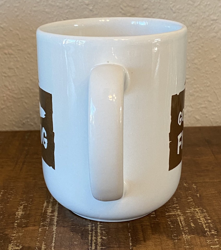 Gone Fishing Stoneware Mug Royal Norfolk Cabin Lodge Fathers Day ...