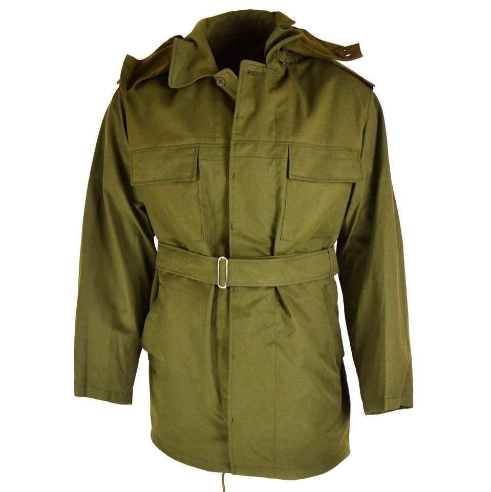 Original Czech Army Field Parka M85 Army Issue Hooded Winter Jacket W ...