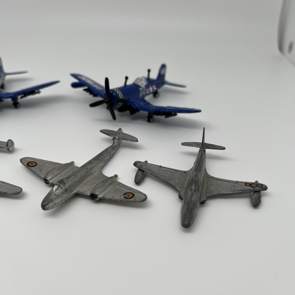 Vintage Diecast Airplane Lot – Dinky Toys & Zytmex (6 Planes, Mixed ...