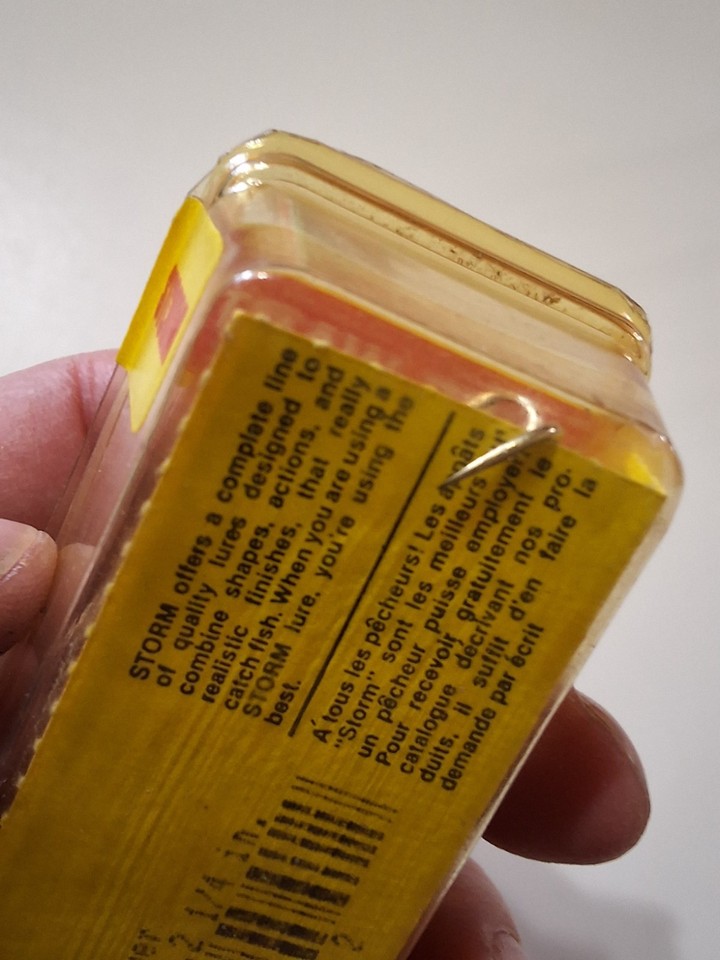 Storm Pre Rapala Wee Wart Fishing Lure XV41 RAINBOW TROUT NOS RED LABEL ...