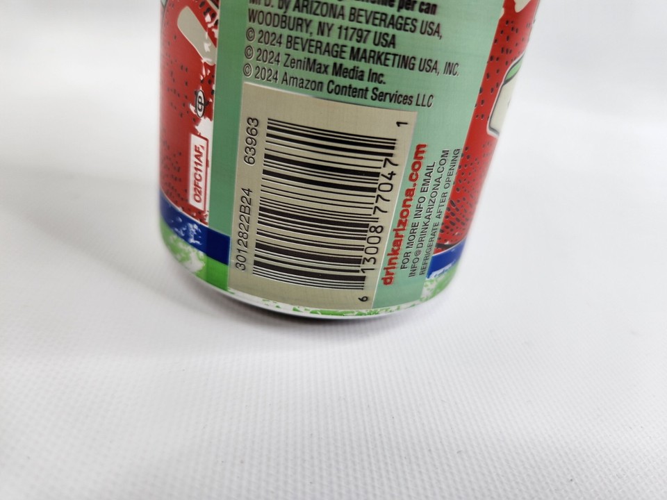 Arizona Fallout Green Tea Red Apple Energy Drink Vault-Tec 22oz Can ...