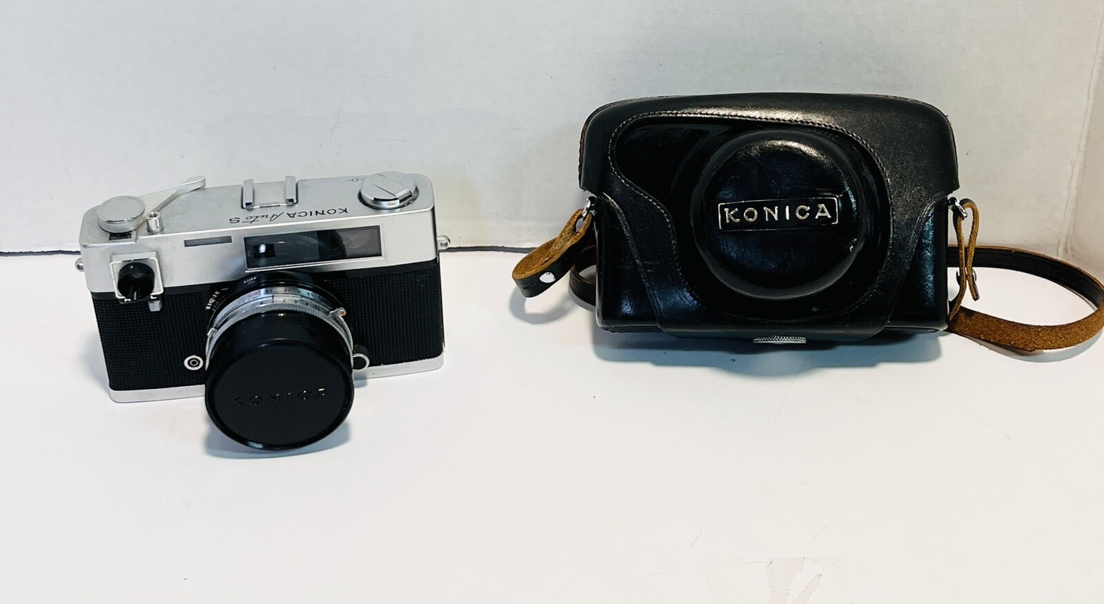 Konica Auto S 35mm Film Rangefinder Camera with Hexanon 47mm f/1.9 Lens ...