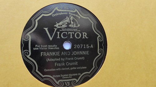 Frank Crumit 78rpm Single 10-inch Victor Records V.E. #20715 Frankie ...