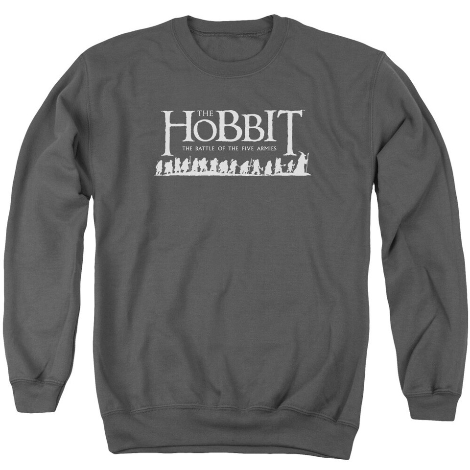 The Hobbit Trilogy "Walking Logo" Pullover Hoodie, Sweatshirt or Long ...