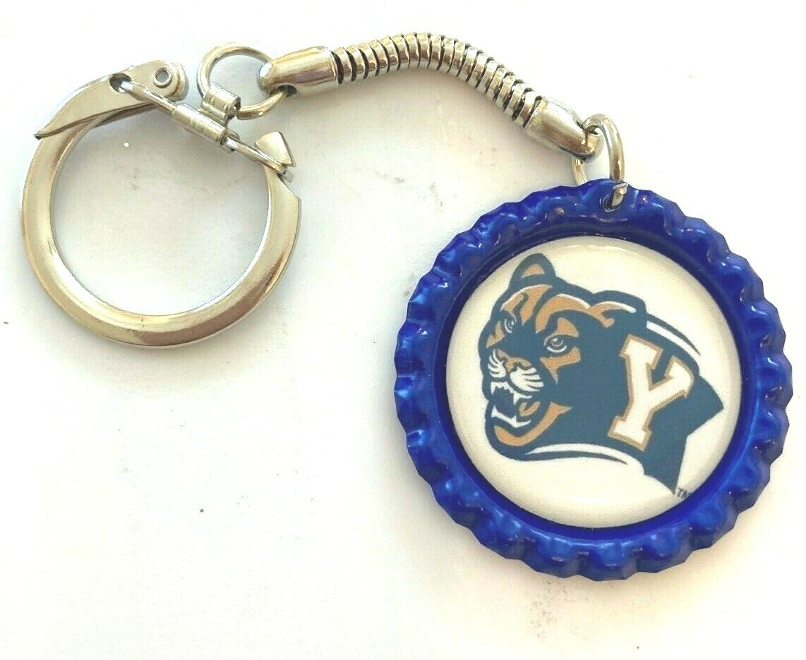 Beautiful BYU Cougars inspired keychain. | eBay