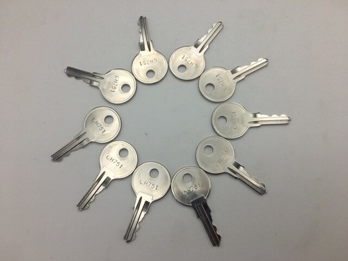 10 Keys for CH751 Key RV COMPARTMENT DOOR Made by Manufacturer Fast ...