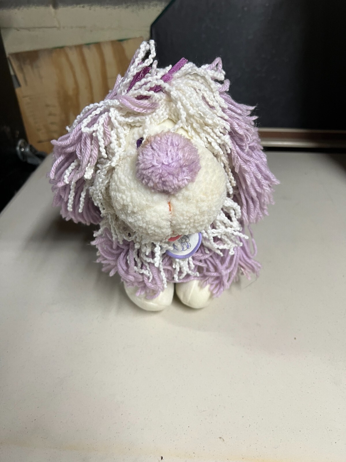 Fluppy Dogs 1986 Purple Stuffed Plush Doll Toy Figure Kenner VTG 80s ...