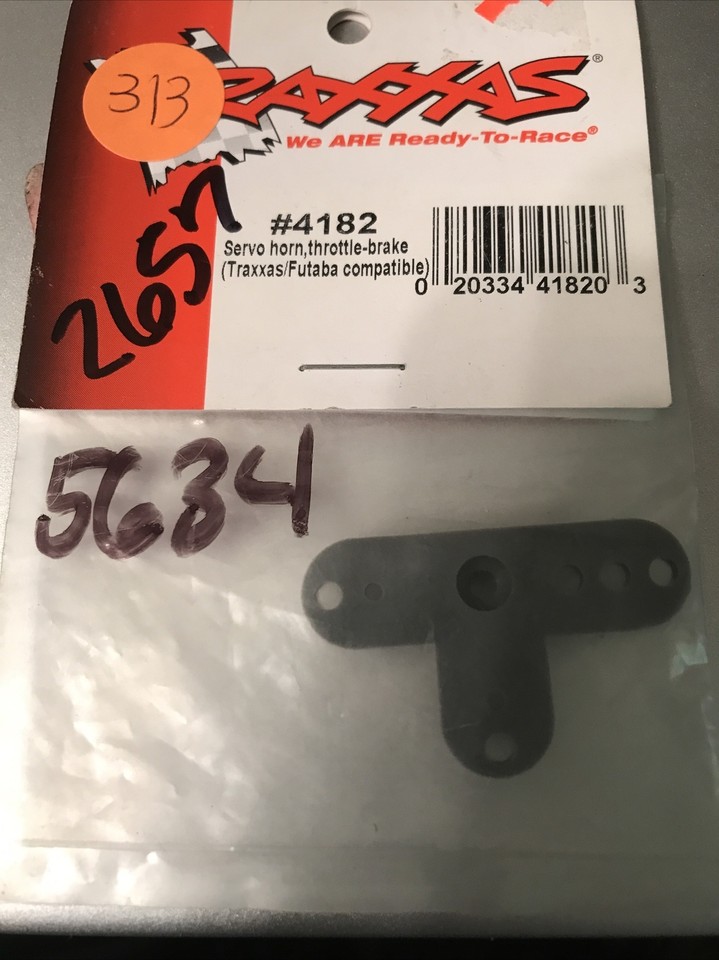 Traxxas 4182 Servo Horn Throttle-Brake / Shift Nitro Rustler/Slash ...