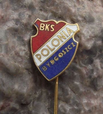 Antique BKS Polonia Bydgoszcz Football Club Polish Soccer Poland Pin ...