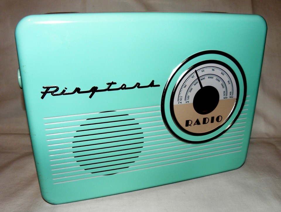 RINGTONS "RADIO BISCUITS/SANDWICH TIN" ~ VERY GOOD CONDITION - 24 x 18 ...