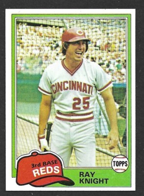 1981 Topps #325 Ray Knight Cincinnati Reds | eBay