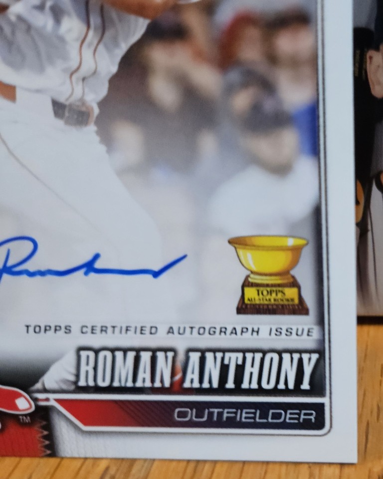 2026 Topps Series 1 Flagship Real One Autographs - Roman Anthony (RC ...