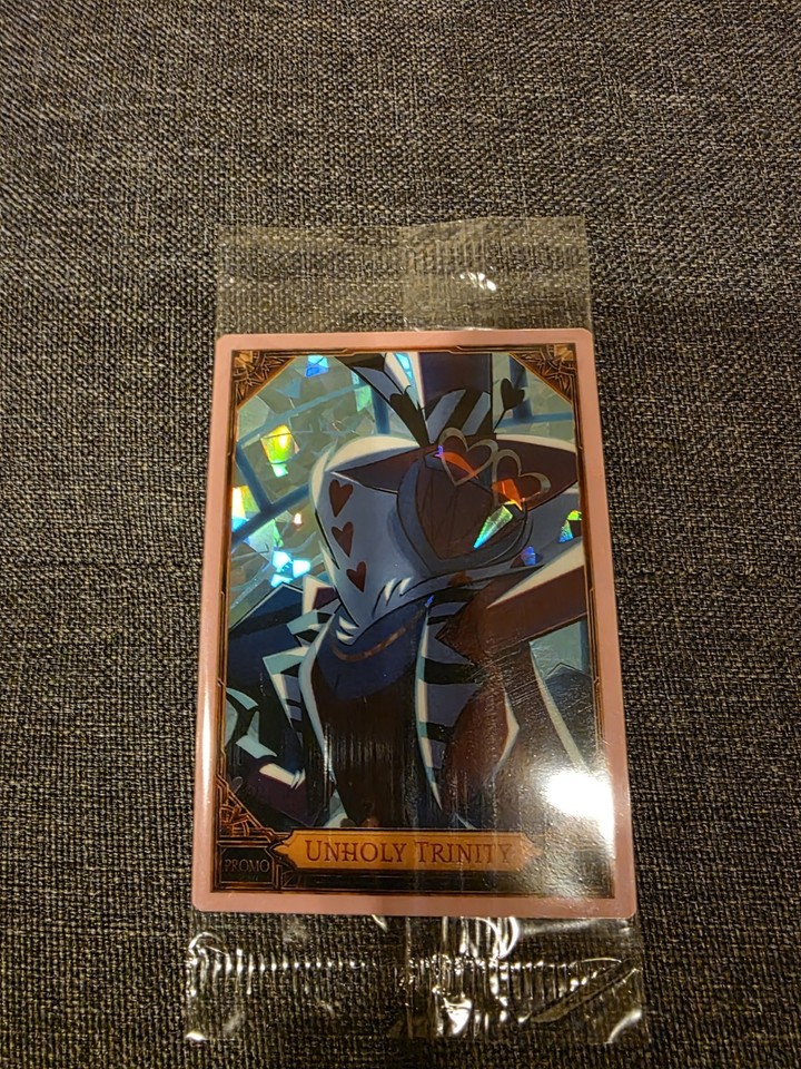 Hazbin Hotel Promo Trading Card Cracked Ice Unholy Trinity PR-17, PR-18 ...