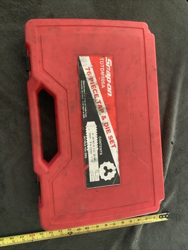 Snap On Tdtdm500a, Tap And Die Set, Missing Couple Pieces….see Pics… | eBay