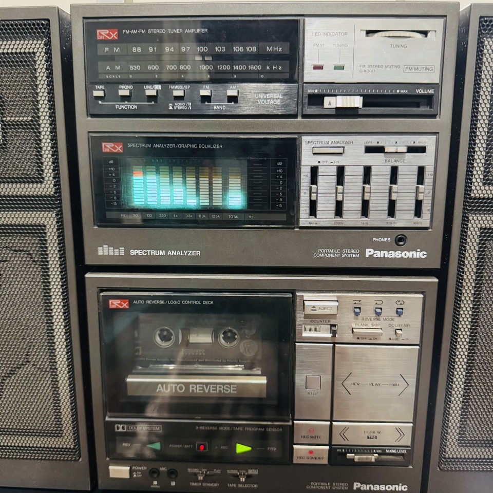 Vintage Panasonic Boombox RX-C300 -2 Rare - Dolby System - Graphic ...