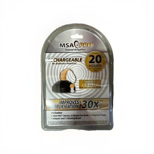 MSA Pro Sound Hearing Amplifier - Beige (1109351) for sale online | eBay