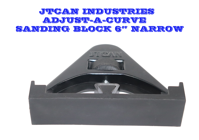 Auto Body Sander Set of 3 Adjust-A-Curve choose Adhesive or Velcro by ...