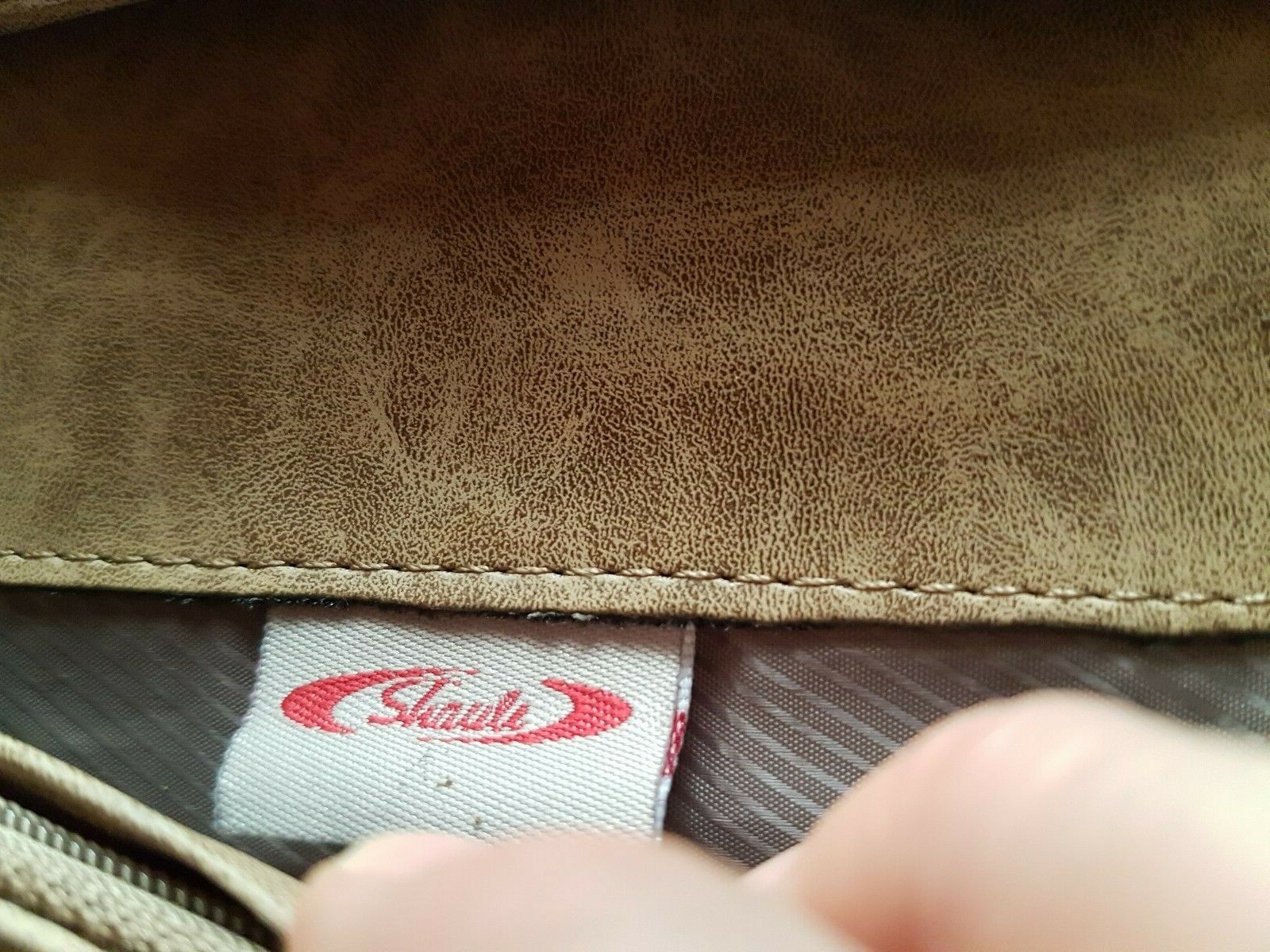 Shauli large Wallet Coffee and Pink for credit card and coins New | eBay