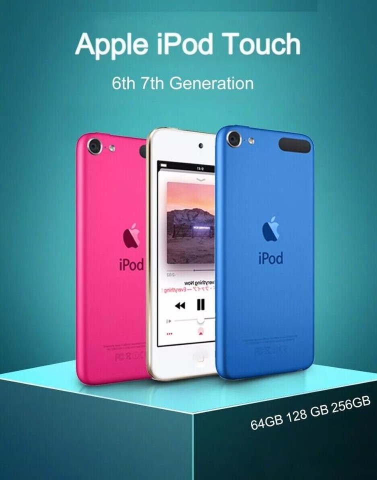 NEW Apple iPod Touch 4 5 6 7th Gen 16/32/64/128/256GB-Sealed Box- US ...