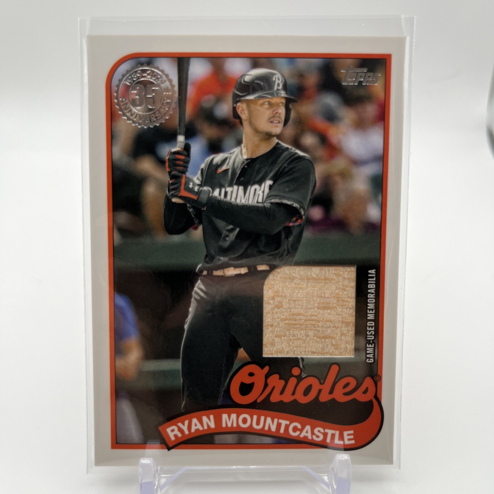 2024 Topps Relic Material #89BR-RMO Ryan Mountcastle - Baltimore ...