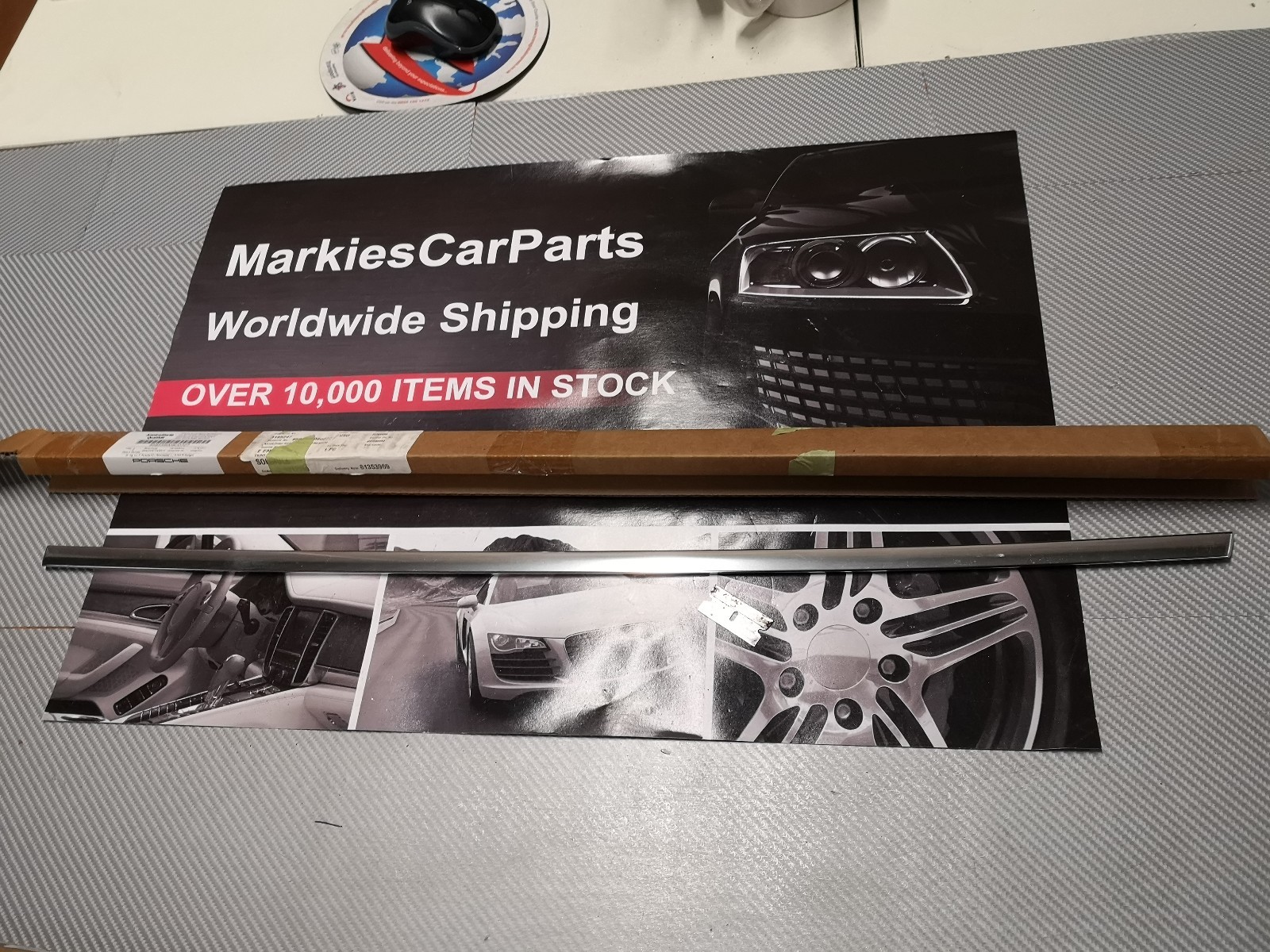 Genuine PORSCHE Cayenne 92A Trim Right aluminium 958559908007Z7 for ...
