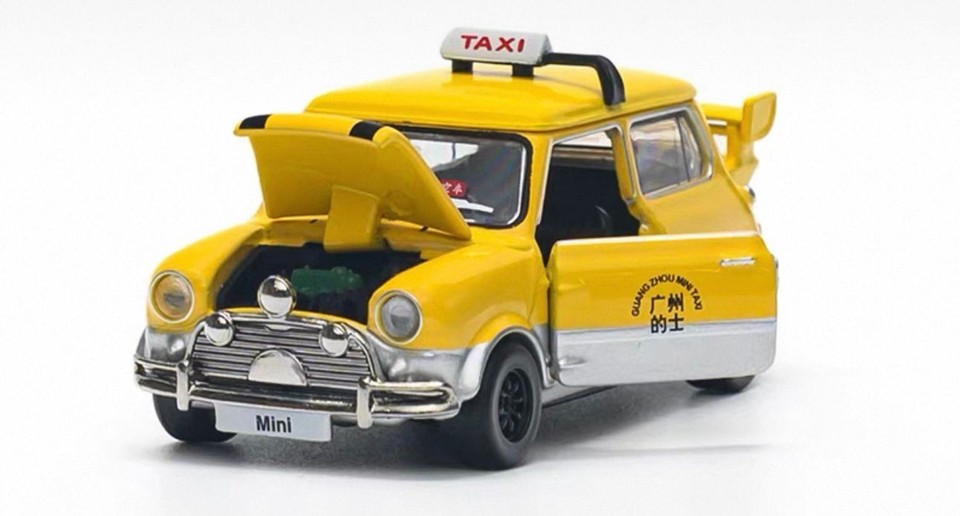 Tiny City Die-Cast Mini Cooper Machine GUANGZHOU Taxi 1:50 (Show ...