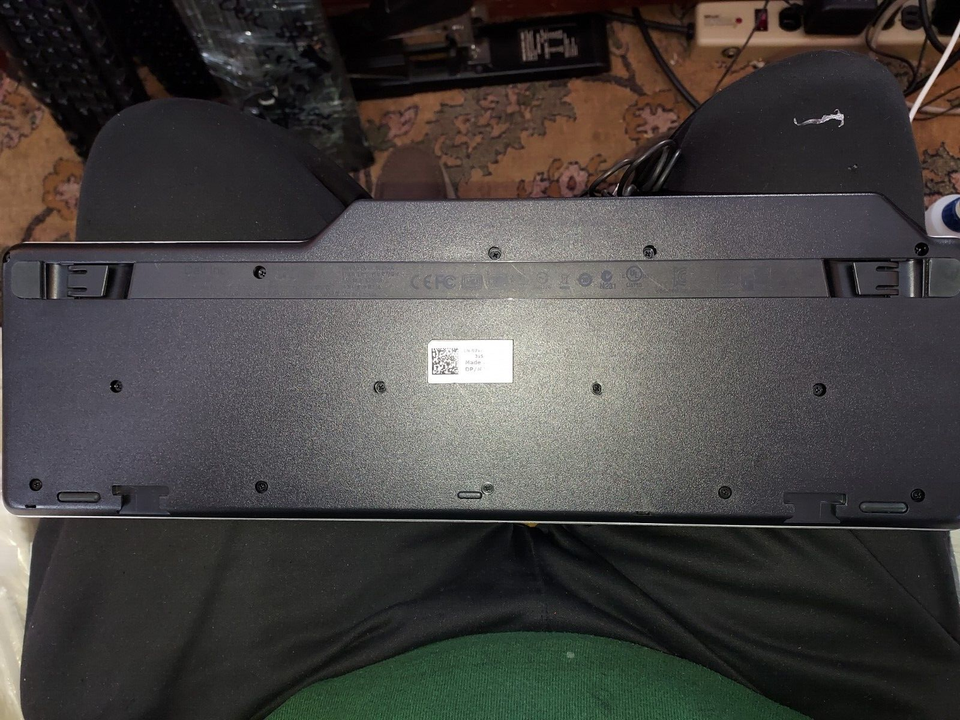 DELL KB522 SLIMLINE KEYBOARD, Multimedia, USB, BLACK, CLEANED AND ...