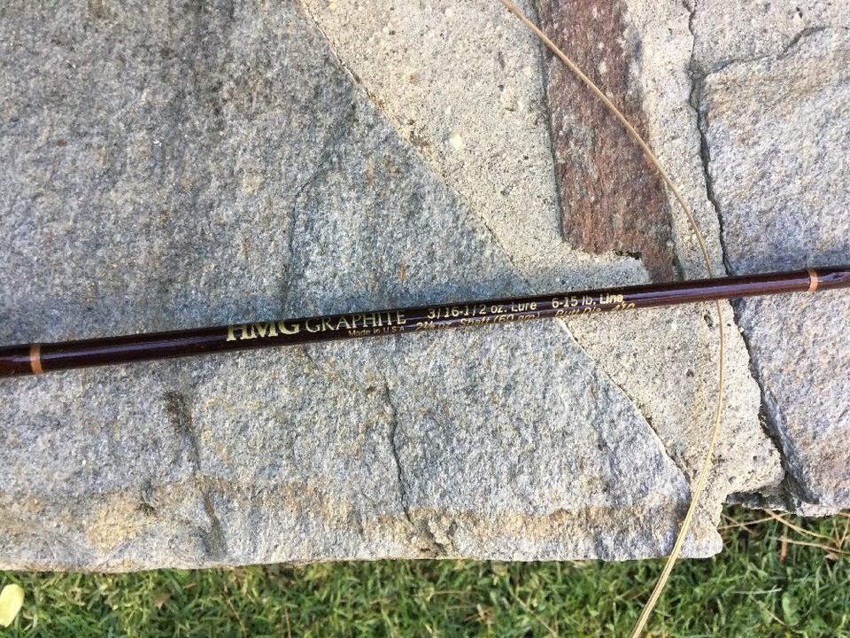 Fenwick HMG GRAPHITE GFC604 Four Power USA Made CASTING ROD-VERY GOOD ...