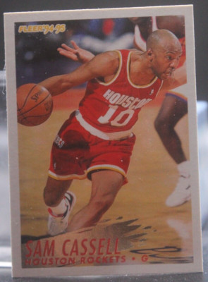 Sam Cassell (Rockets/Florida State) 1994-1995 Fleer #80 | eBay