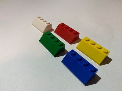LEGO Parts 3037 (4pcs) Slope 45 2x4 Choose Color | eBay