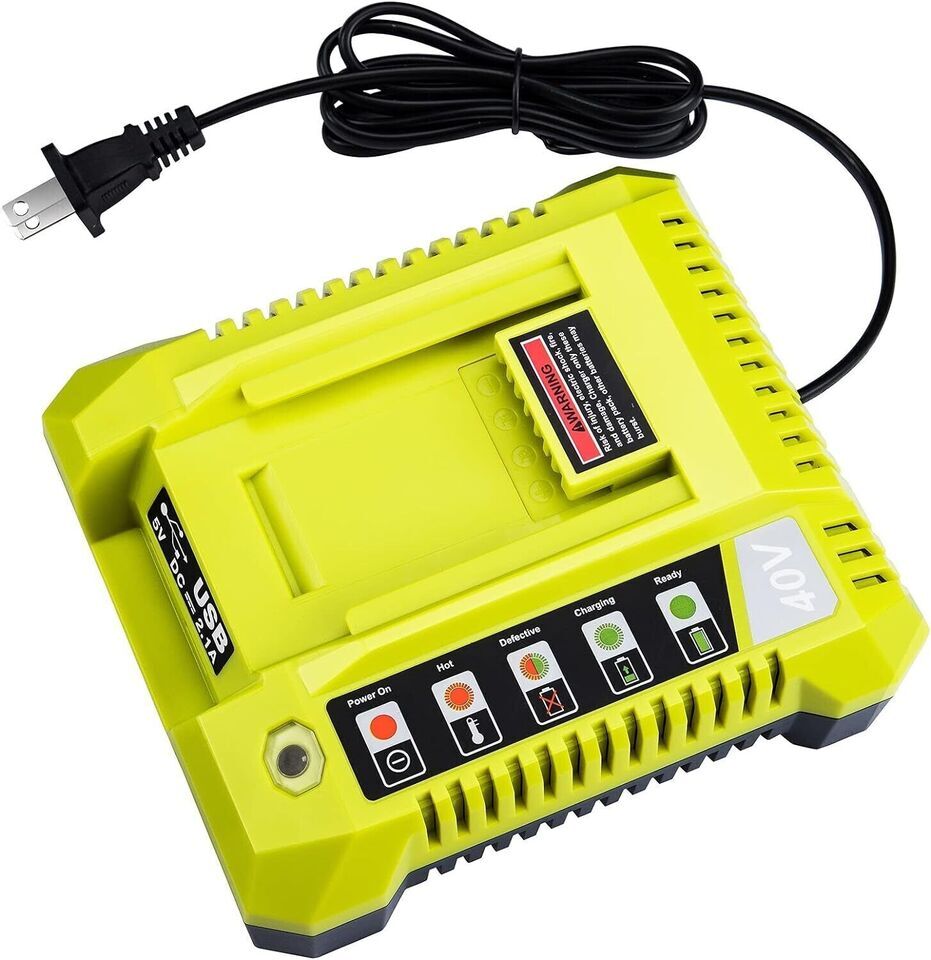 for Ryobi 40V Battery 6.0Ah fit for Ryobi 40V Cordless Power Tools ...