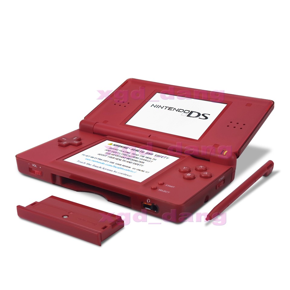 M Red Nintendo DS Lite HandHeld Console System play DS/DSL/DSi/GBA ...