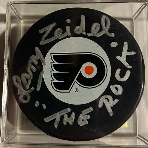 Larry Zeidel Hand Signed Autograph Auto Philadelphia Flyers Official ...